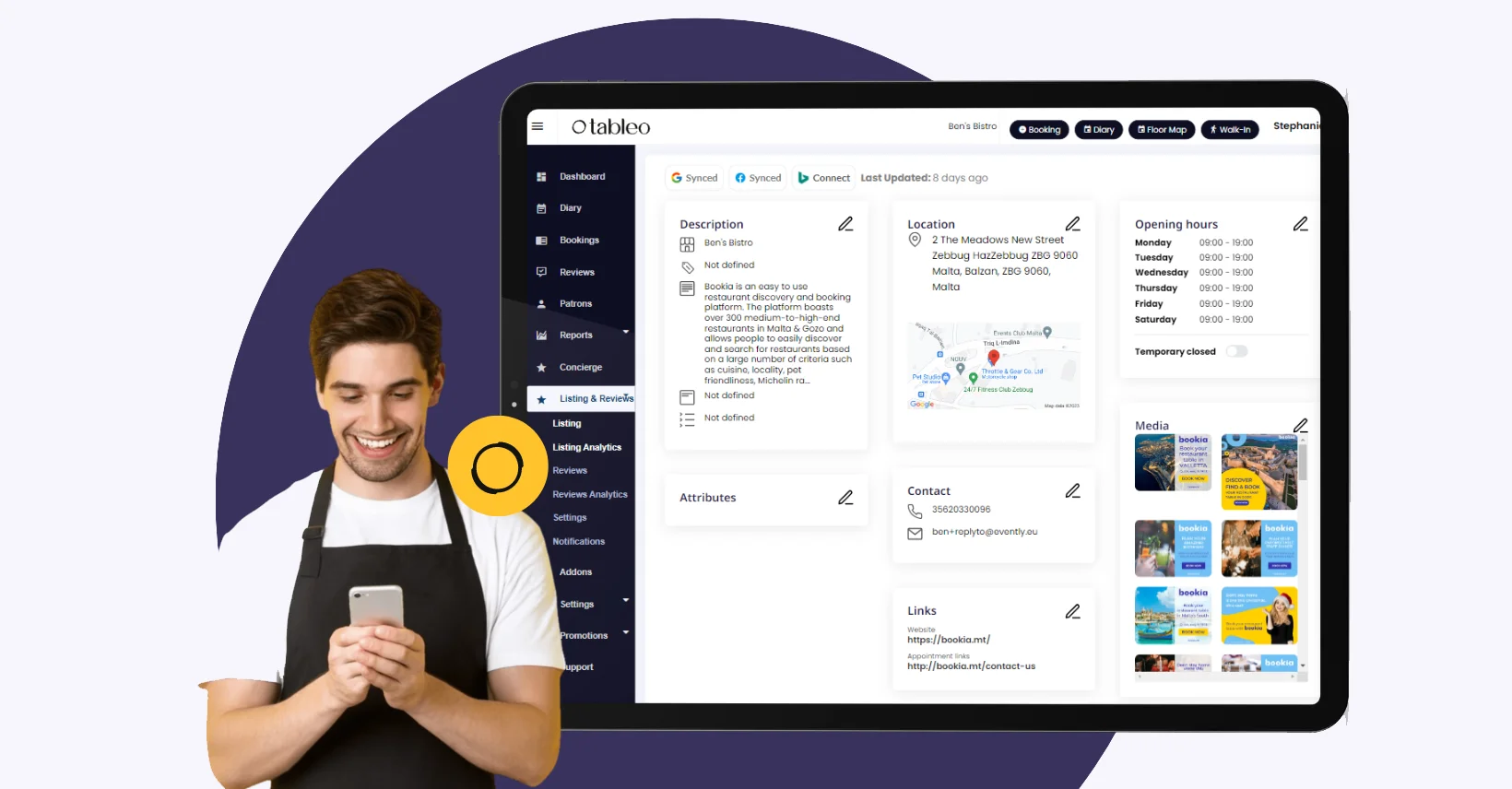 Tableo Launches Restaurant Review and Listing Hub